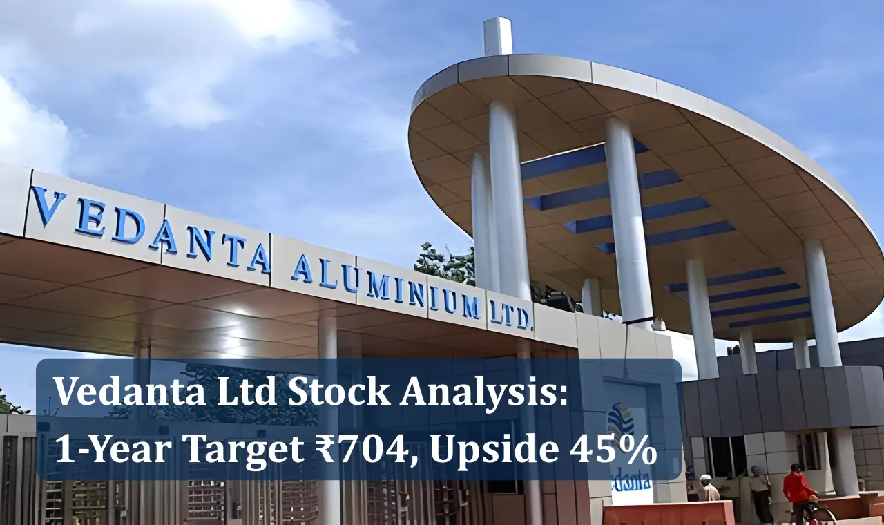 Vedanta Ltd Stock Analysis: 1-Year Target ₹704, Upside 45% | Baron Capitale